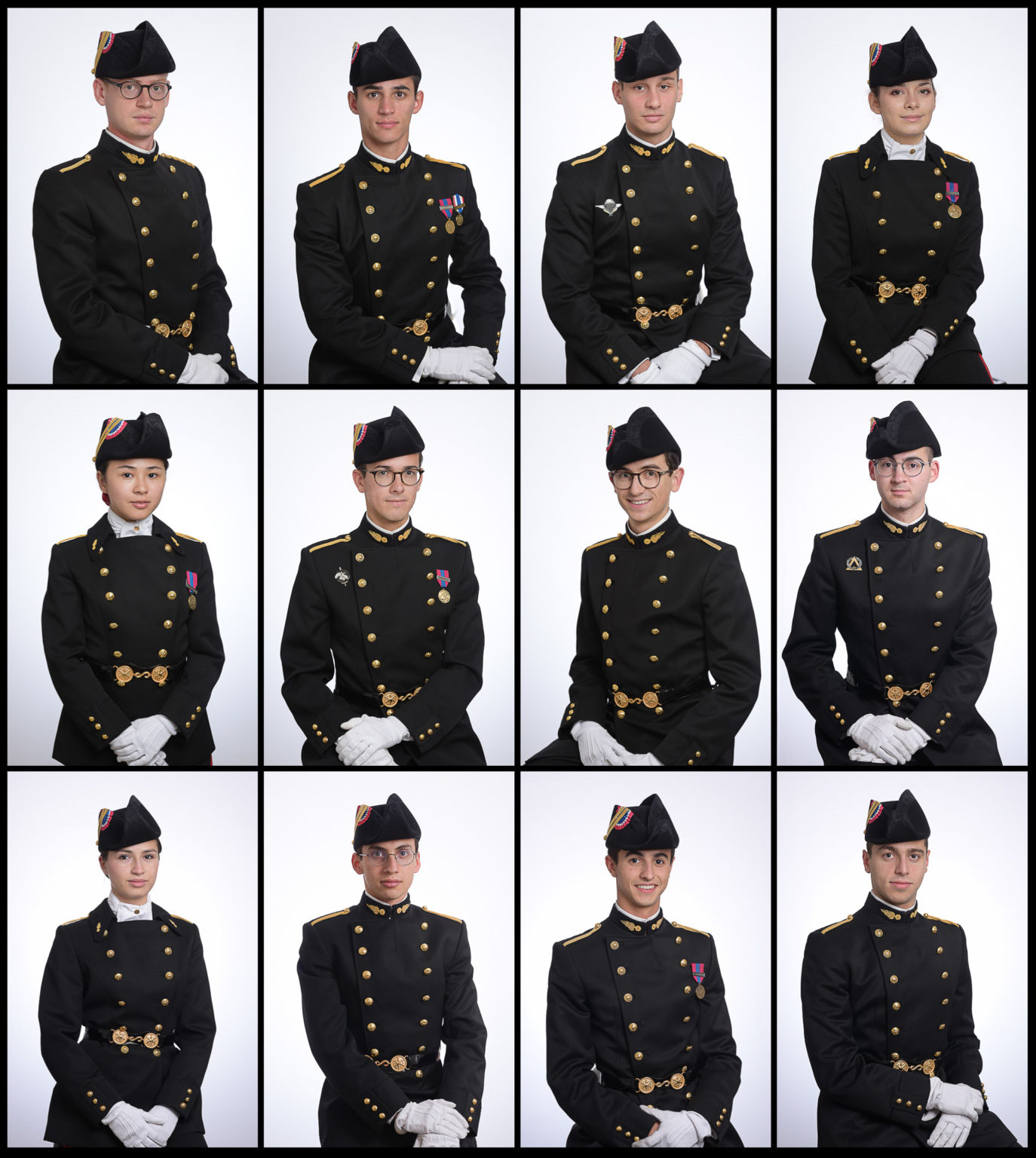 polytechnique grand uniforme X 2020 – Jean-Louis Vandevivère photographe